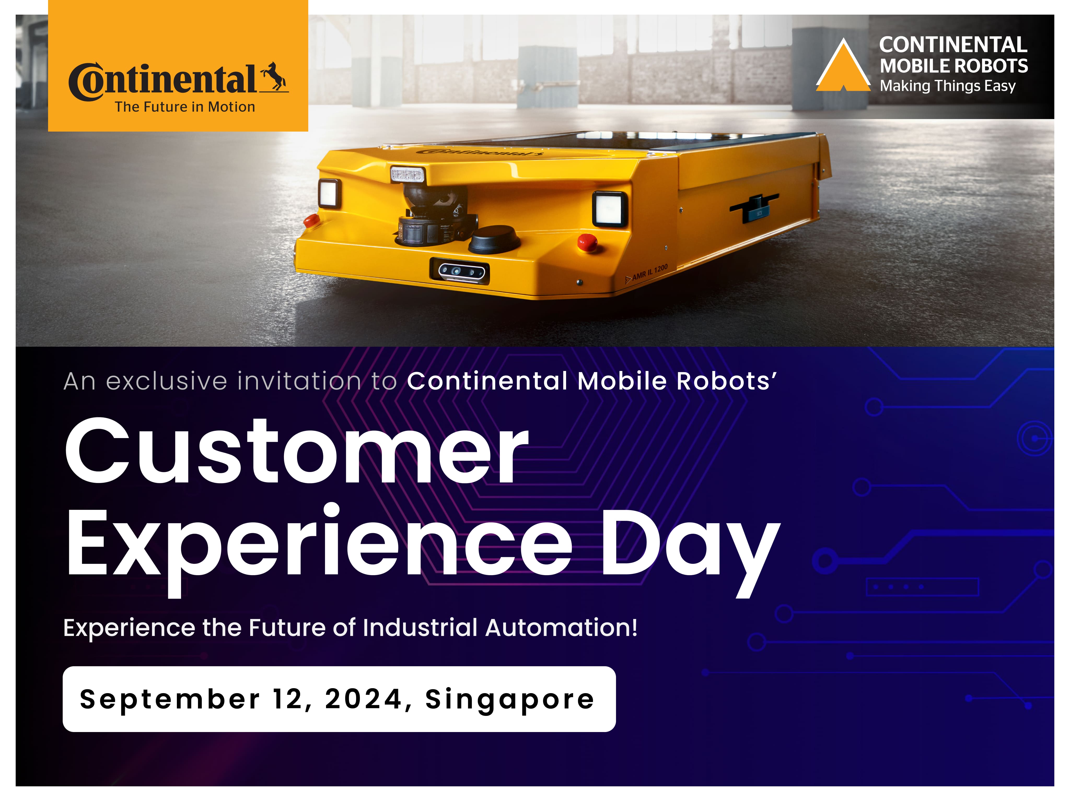 Continental Mobile Robots’ Customer Engagement Day | Members and ...